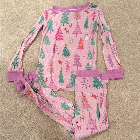 Little Sleepies | Pajamas | Little Sleepies Pink Trees | Poshmark